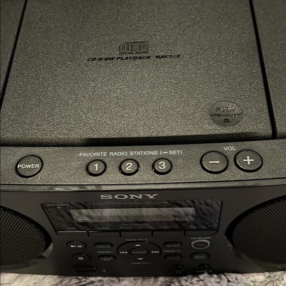 Sony | Portable Audio & Video | New Sony Boombox Cd Mp3 Stereo Player ...